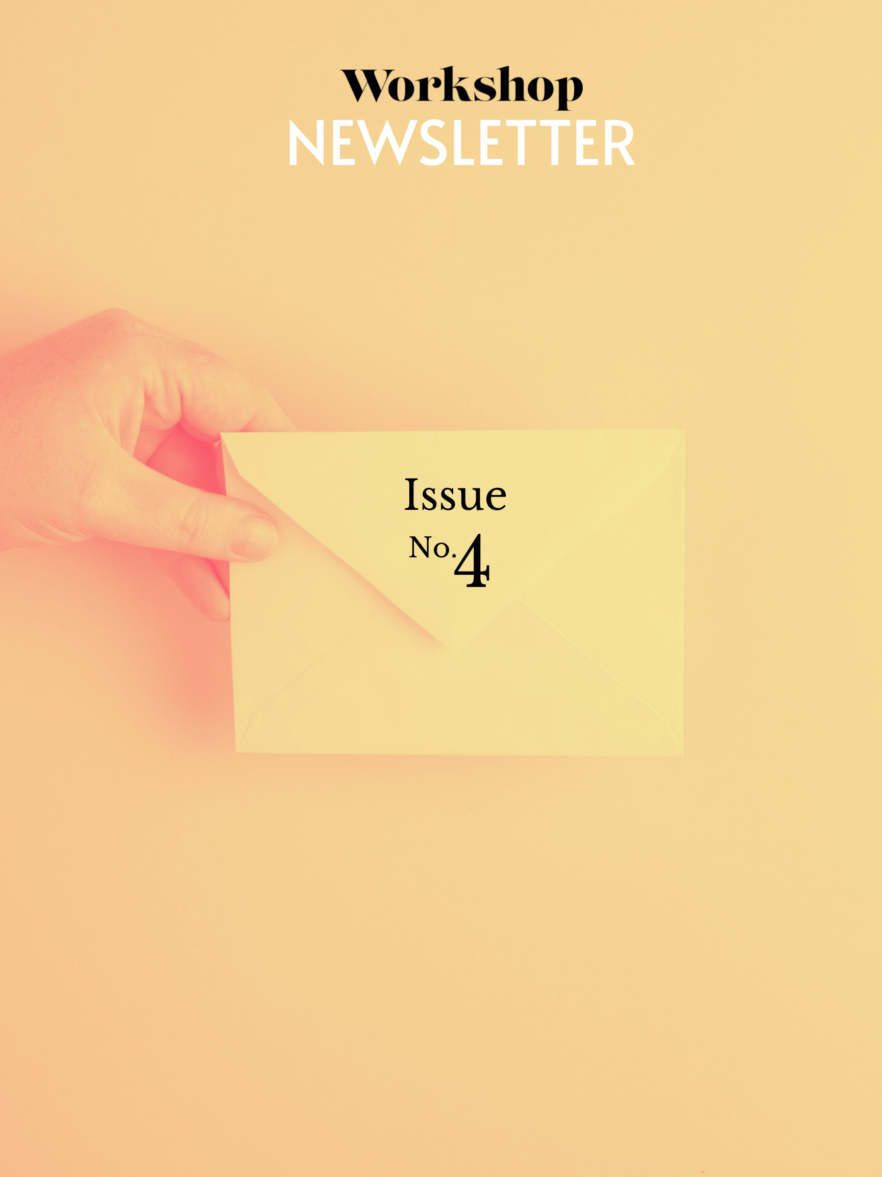 Newsletter: July 21, 2021 | Workshop Magazine